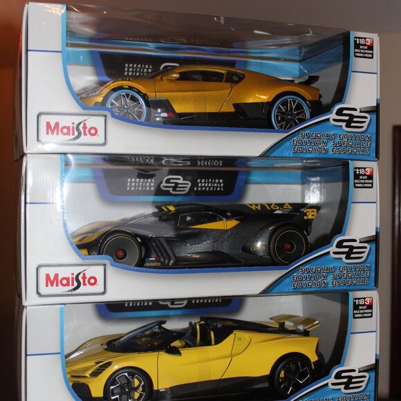 maisto | Toys | Maisto 18 Special Edition Bugatti Mistral Divo Bolide ...